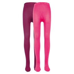 Ewers 2er-Set: Strumpfhose in Pink/ Lila - 43% | Gr&ouml;&szlig;e 92 | Kinder-socken-strumpfhosen