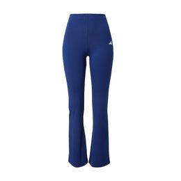 ADIDAS SPORTSWEAR Workout Pants 'Essentials' female size 4XS Sapphire / White