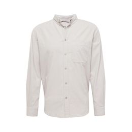 ABOUT YOU Button Up Shirt 'Hamza' male size L Light grey