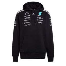 adidas Performance Sportsweatshirt 'Mercedes-AMG Petronas Formula 1 Team' Herren Gr&ouml;&szlig;e XL hellblau / schwarz / wei&szlig;