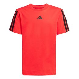 adidas Sportswear Funktionsshirt 'Essentials' Jungen Gr&ouml;&szlig;e 140 rot / schwarz