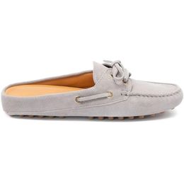 Tod's Tod's Loafer - Flat Shoes Grey - Gr. 37,5 (EU) - in Grau - f&uuml;r Damen