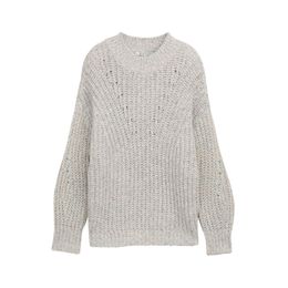 Tom Tailor Denim Pullover Damen Gr&ouml;&szlig;e S hellbeige / mint / rosa / magenta
