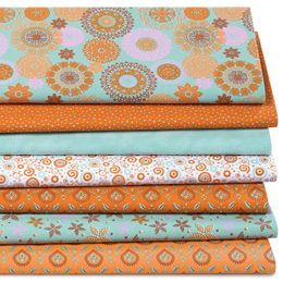 buttinette Patchwork- und Quiltpaket "Azzuro", orange-color