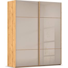 Rauch Schwebet&uuml;renschrank &raquo;Kleiderschrank Schrank Garderobe Schlafzimmerschrank SCALE-TRIO&laquo; edle dreigeteilte Front mit 2 Zierleisten Glasfront MADE 