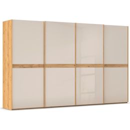 Rauch Schwebet&uuml;renschrank &raquo;Kleiderschrank Schrank Garderobe Schlafzimmerschrank SCALE-LINE&laquo; edle Optik mit Bauchbinde in Korpusfarbe mit Glasfront 