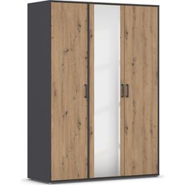 Rauch Dreht&uuml;renschrank &raquo;Kleiderschrank Schrank Garderobe W&auml;scheschrank VOYAGER&laquo; in 3 verschiedenen Ausstattungen BASIC/CLASSIC/PREMIUM, mit modernen 