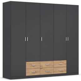 Rauch Dreht&uuml;renschrank &raquo;Kleiderschrank Schrank Garderobe W&auml;scheschrank GAMMA in 3 Breiten&laquo; mit 6 Schubladen, in schlichtem Design TOPSELLER MADE IN 