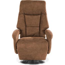 Sit & More sit&more TV-Sessel &raquo;Enjoy&laquo; in Gr&ouml;&szlig;e S, wahlweise mit Motor und Aufstehhilfe braun Luxus-Microfaser (100% Polyester);Luxus-Kunstleder;NaturLEDER (