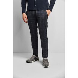 Bugatti Herren Bugatti Chinohose in der Passform Modern Fit blau 35, L&auml;nge 32