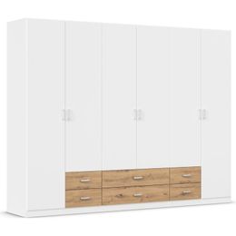 Rauch Dreht&uuml;renschrank &raquo;Kleiderschrank Schrank Garderobe W&auml;scheschrank GAMMA in 3 Breiten&laquo; mit 6 Schubladen, in schlichtem Design TOPSELLER MADE IN 