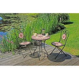 Garden Pleasure Balkonset &raquo;Amarillo&laquo; 1x Tisch, 2x Stuhl gelb
