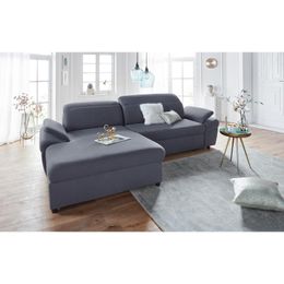 exxpo - sofa fashion Ecksofa &raquo;Kyoto, inkl. Kopfteil- und Armteilverstellung, hoher Sitzkomfort&laquo; wahlweise mit Bettfunktion und Bettkasten, hochwertige