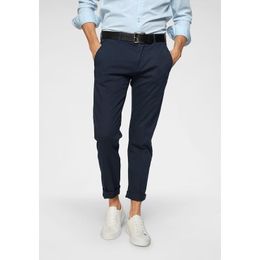 Marc O'Polo Marc O'polo Herren Marc O'Polo Chinohose im Regular-Fit blau 38, L&auml;nge 32