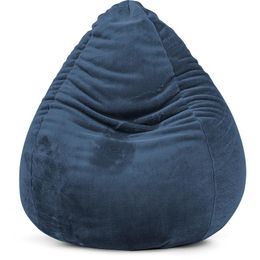 MAGMA Sitzsack &raquo;Beanbag SOFTY XL&laquo; 1 Stk. tlg. blau Bezug: 100% Polyester