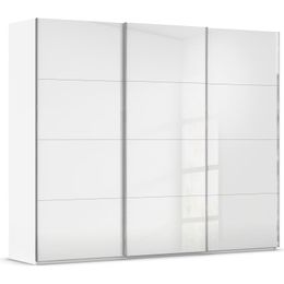 Rauch Schwebet&uuml;renschrank &raquo;Kleiderschrank Schrank Garderobe Schlafzimmerschrank SCALE-FYRA&laquo; edle viergeteilte T&uuml;ren mit Glas-Front viele Farben MADE 