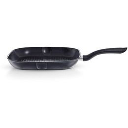 Fissler Grillpfanne &raquo;Cenit &laquo; Aluminium 1 Stk. tlg. &Oslash; 28 cm, mit ergonomischem Griff, Induktion, Made in Italy schwarz