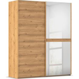 Rauch Schwebet&uuml;renschrank &raquo;Kleiderschrank Schrank Garderobe Schlafzimmerschrank SCALE-LINE&laquo; edle Optik mit Bauchbinde in Korpusfarbe mit Spiegel MADE 