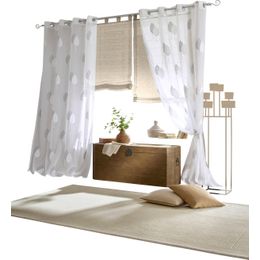 HEINE HOME unisex Dekostore grau Gr&ouml;&szlig;e 225x140 cm