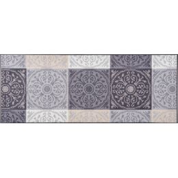 wash+dry by Kleen-Tex unisex Fu&szlig;matte grau Gr&ouml;&szlig;e 75x120 cm - rechteckig