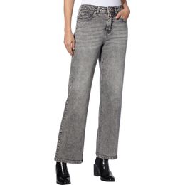 Heine Damen 5-Pocket-Jeans mit Ziernieten grey denim Gr&ouml;&szlig;e 44