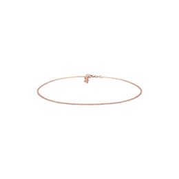 Elli Damen Kette ohne Anh&auml;nger &raquo;Choker Kette Basic ohne Anh&auml;nger 925 Silber&laquo; rosa