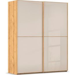 Rauch Schwebet&uuml;renschrank &raquo;Kleiderschrank Schrank Garderobe Schlafzimmerschrank SCALE-DUO&laquo; edle zweigeteilte T&uuml;ren Glas-Front mit 3 Zierleisten MADE 