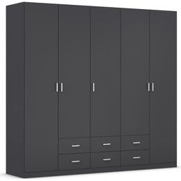 Rauch Dreht&uuml;renschrank &raquo;Kleiderschrank Schrank Garderobe W&auml;scheschrank GAMMA in 3 Breiten&laquo; mit 6 Schubladen, in schlichtem Design TOPSELLER MADE IN 