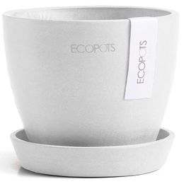 Ecopots Blumentopf &raquo;Antwerp Mini 11 Wei&szlig;&laquo; f&uuml;r den Innenbereich wei&szlig; Kunststoff