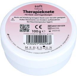 Therapieknete soft hellrosa 100 g