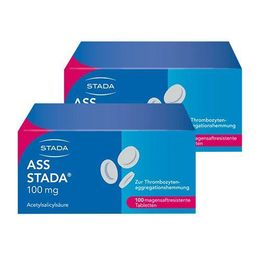 Ass STADA 100 mg magensaftresistente Tabletten (2x100 St) 2 St