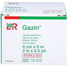 Lohmann & Rauscher Mullbinden z.Tamponade steril 5 cmx5 m 1 St
