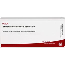 WALA Strophanthus Kombe e semine D 4 Ampullen 10X1 ml