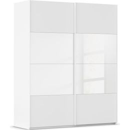 Rauch Schwebet&uuml;renschrank &raquo;Kleiderschrank Schrank Garderobe Schlafzimmerschrank SCALE-FYRA&laquo; edle T&uuml;ren viergeteilt Glas matt/gl&auml;nzend viele Farben 