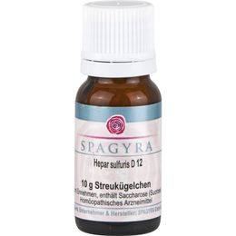 SPAGYRA Hepar Sulfuris D 12 Globuli 10 g
