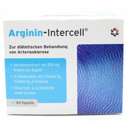 INTERCELL-Pharma GmbH ARGININ-INTERCELL Kapseln 160 St