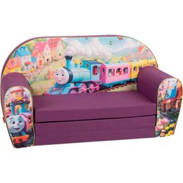 KNORRTOYS Sofa &raquo;Happy train&laquo; f&uuml;r Kinder; Made in Europe lila