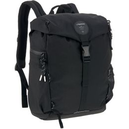 L&auml;ssig L&Auml;SSIG Wickelrucksack &raquo;Green Label, Outdoor, Black&laquo; Reflektoren PETA-approved vegan; zum Teil aus recyceltem Material schwarz Wickelrucksack