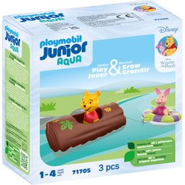 Playmobil Konstruktions-Spielset &raquo;Winnies & Ferkels Wasserabenteuer (71705), JUNIOR & Disney&laquo; Made in Europe bunt Konstruktions-Spielset