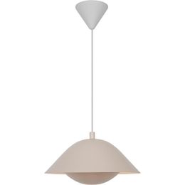 Nordlux Pendelleuchte &raquo;Freya&laquo; E27 1 Stk. Organisch geformtes Pendel im nordischen Design beige
