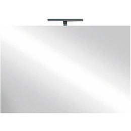 Welltime Badspiegel &raquo;Neutral&laquo; Spiegel mit Beleuchtung LED, Breite 80, H&ouml;he 75 cm transparent Spiegelglas