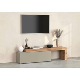 OTTO home Lowboard &raquo;Chronos TV-Board, T-Schrank&laquo; Breite verstellbar von 180 bis 290 cm, 1 Stk. tlg. Breite 240 cm TV-Board,Lowboard,1 Klappe und ein L