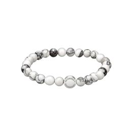 Liebeskind Berlin Damen Armband &raquo;Schmuck Geschenk Armkette Zugarmband&laquo; mit Edelsteinen grau