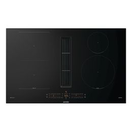 Gorenje Kochfeld mit Dunstabzug &raquo;GEH8432BSCWF&laquo; 80cm Induktionskochfeld mit Dunstabzug schwarz Kochfeld mit Dunstabzug