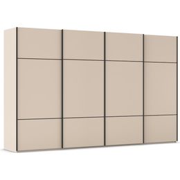 Rauch Schwebet&uuml;renschrank &raquo;Kleiderschrank Schrank Garderobe Schlafzimmerschrank SCALE-TRIO&laquo; edle dreigeteilte Front, 2 Zierleisten in Griff-Farbe MADE