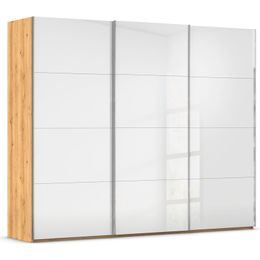 Rauch Schwebet&uuml;renschrank &raquo;Kleiderschrank Schrank Garderobe Schlafzimmerschrank SCALE-FYRA&laquo; edle viergeteilte T&uuml;ren mit Glas-Front viele Farben MADE 