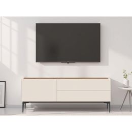 Places of Style TV-Board &raquo;Sky45&laquo; Lackiert mit wasserbasiertem UV-Lack beige MDF, Spanplatte
