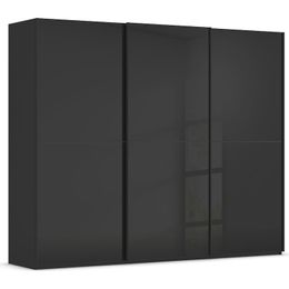 Rauch Schwebet&uuml;renschrank &raquo;Kleiderschrank Schrank Garderobe Schlafzimmerschrank SCALE-DUO&laquo; edle zweigeteilte T&uuml;ren Glas-Front mit 3 Zierleisten MADE 