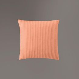 Irisette Kissenbezug &raquo;Lumen 8129&laquo; hochwertig und traumhaft weich orange Interlock-Jersey, Obermaterial: 100% Baumwolle