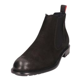 Bugatti Herren Bugatti Stiefelette &raquo;Bugatti Stiefelette Nubukleder/Textil&laquo; schwarz 44